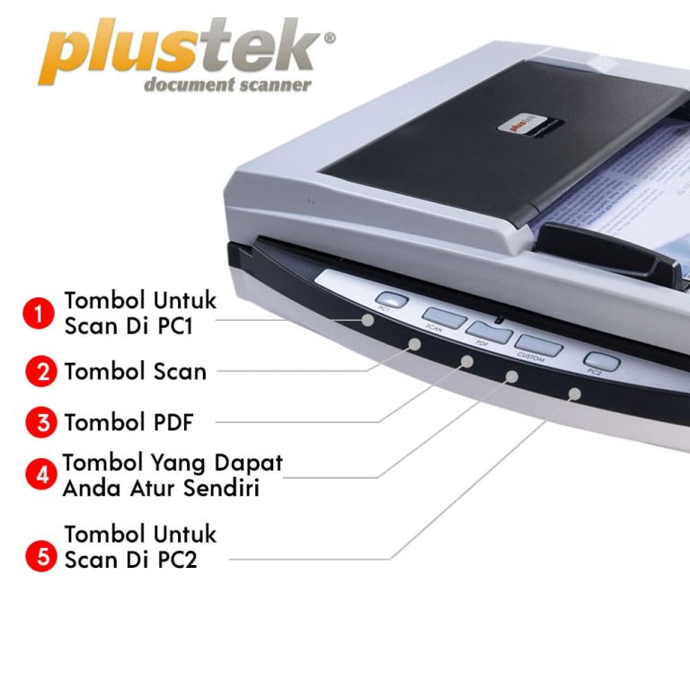 Scanner Plustek SmartOffice PL3060 - PT. Maraka Tiga Solusi