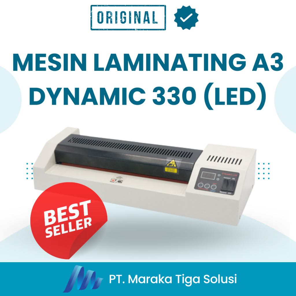 Mesin Laminating Dynamic 330 LED - Garansi Resmi 1 Tahun